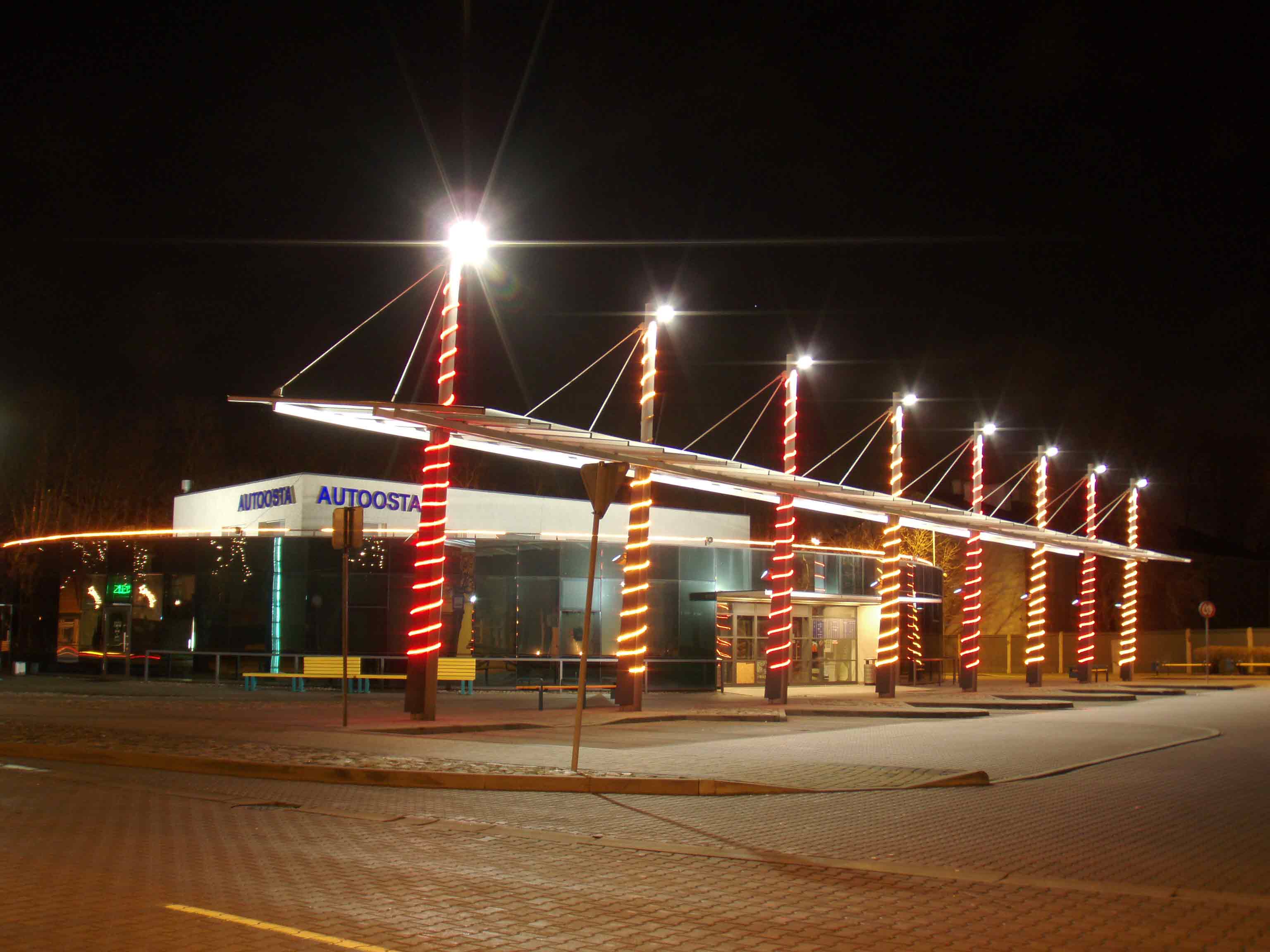 Comparison of newly built Bus stops in the Baltic States ・ popular.pics ...
